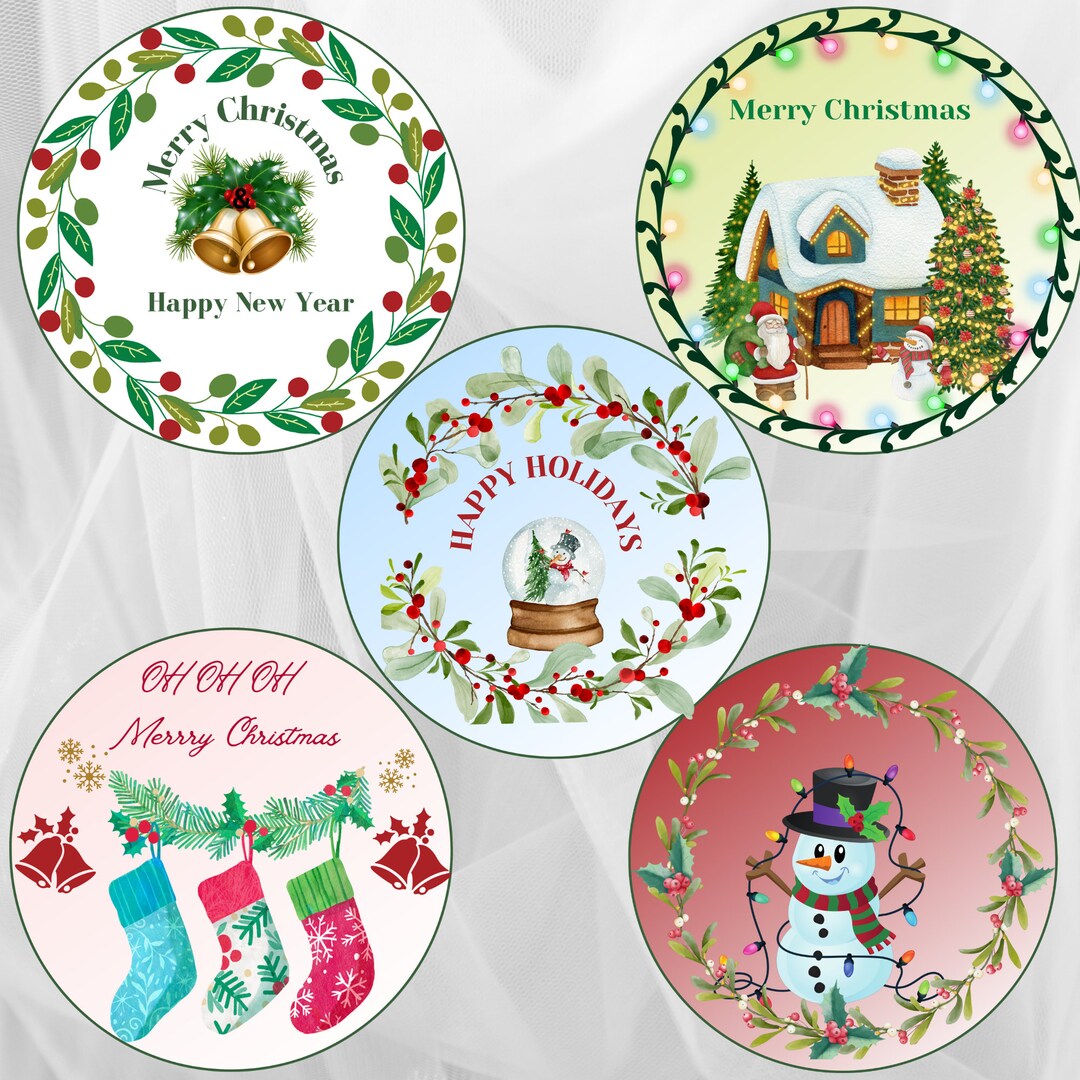 Printable Christmas Ornament Templates SVG Cutting Files for Holiday ...