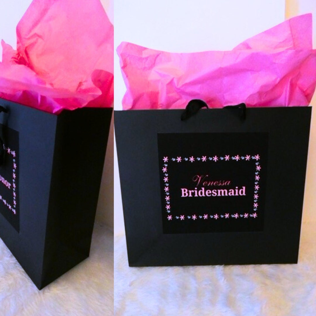 High-quality Personalized Event Pouch Customizable Velvet Touch Party ...