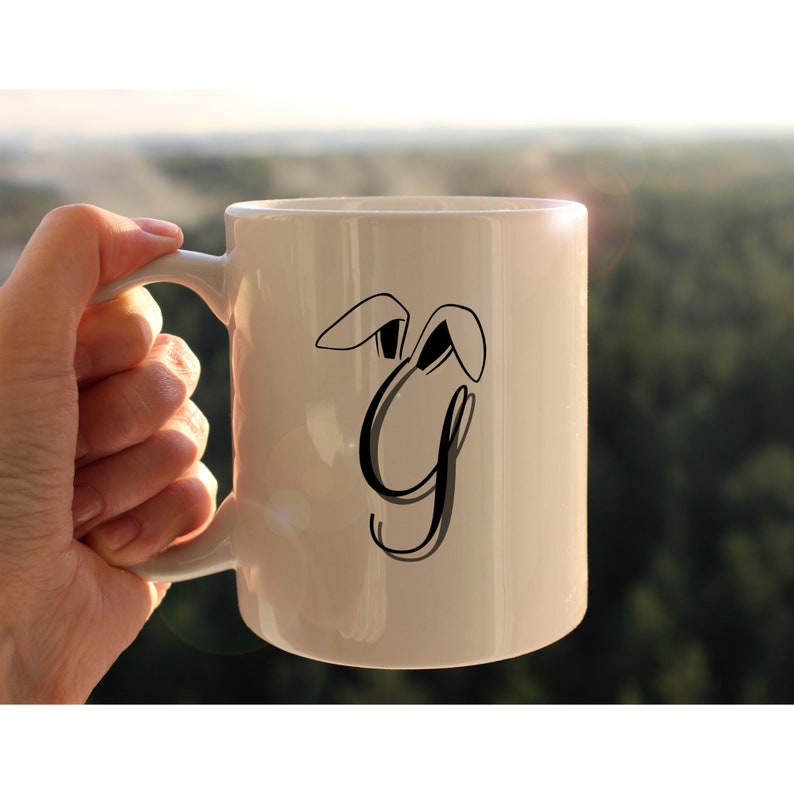 Cricut Bunny Monogram Script Font Vector Graphics for Monogramming ...