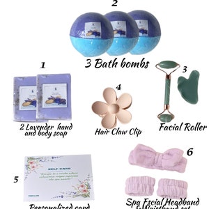 Customized Spa Pamper Kit for Bridal Proposal Thoughtful Birthday Gift ...