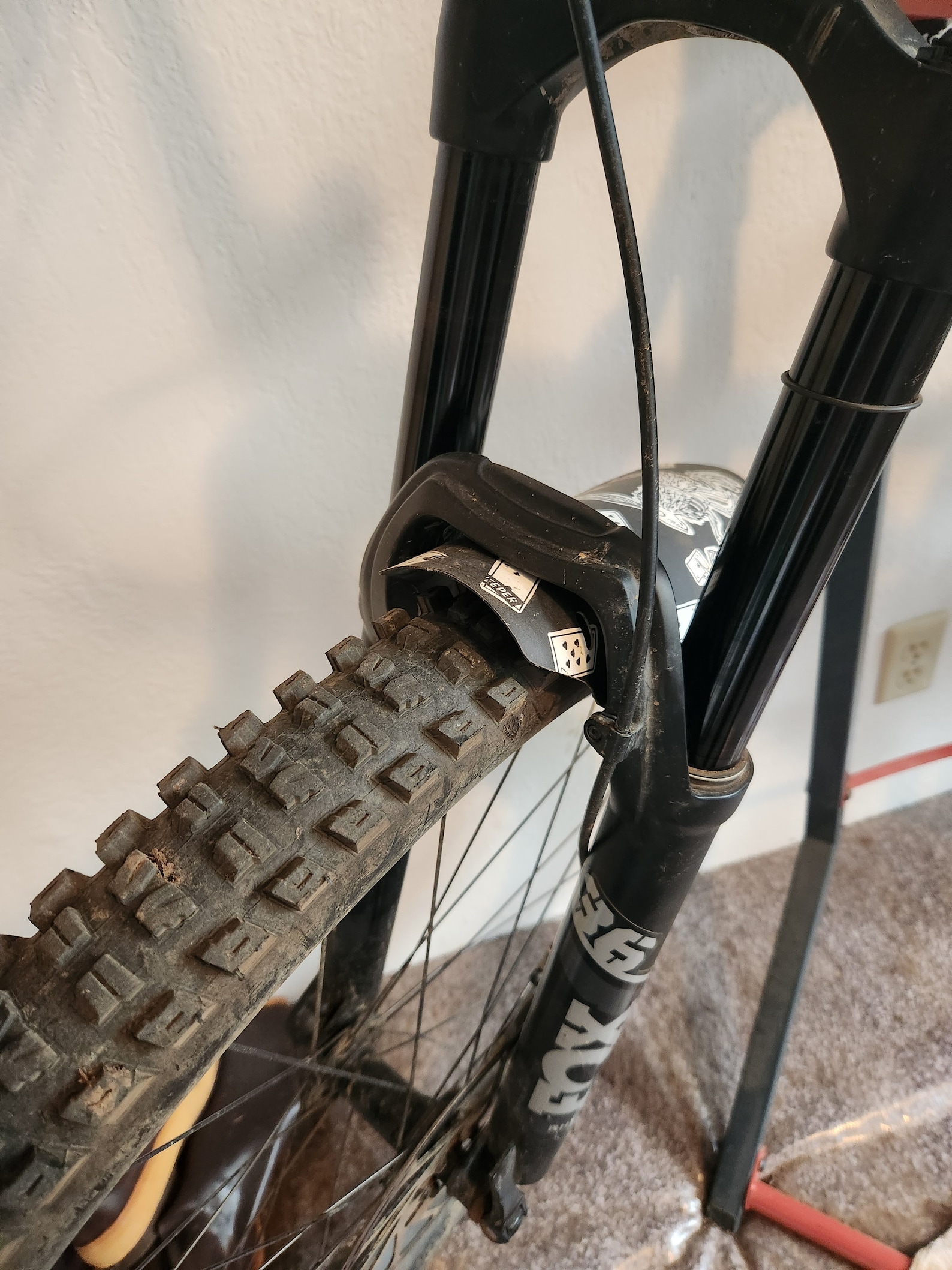 Direct Mount Fender Adapter for Fox and Marzocchi Forks Made From ...