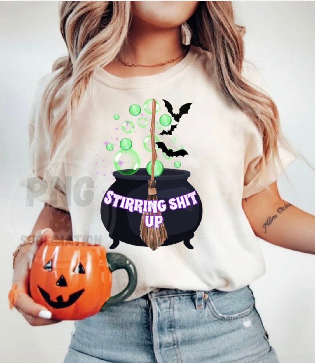 Stirring Shit up Cauldron Png, Witch Png, Halloween Png, Bats, Cauldron ...