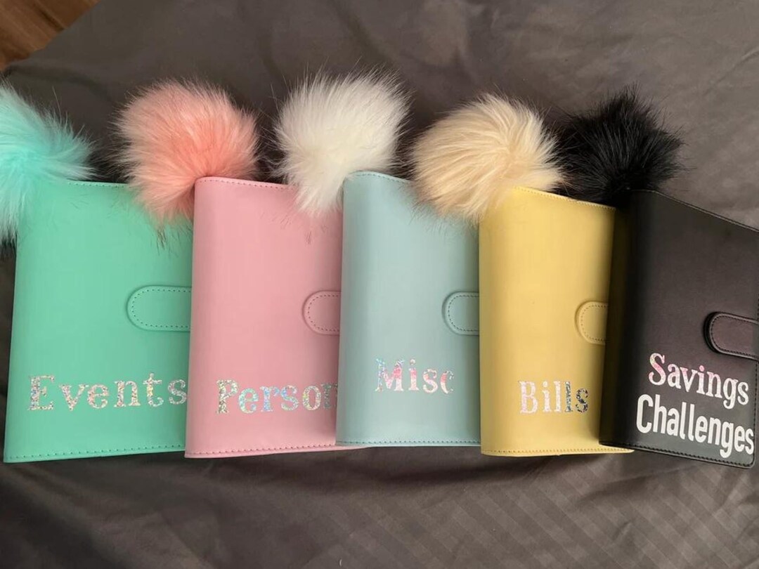 Custom Budget Binder, Cash Envelopes Savings Challenge, Expense ...