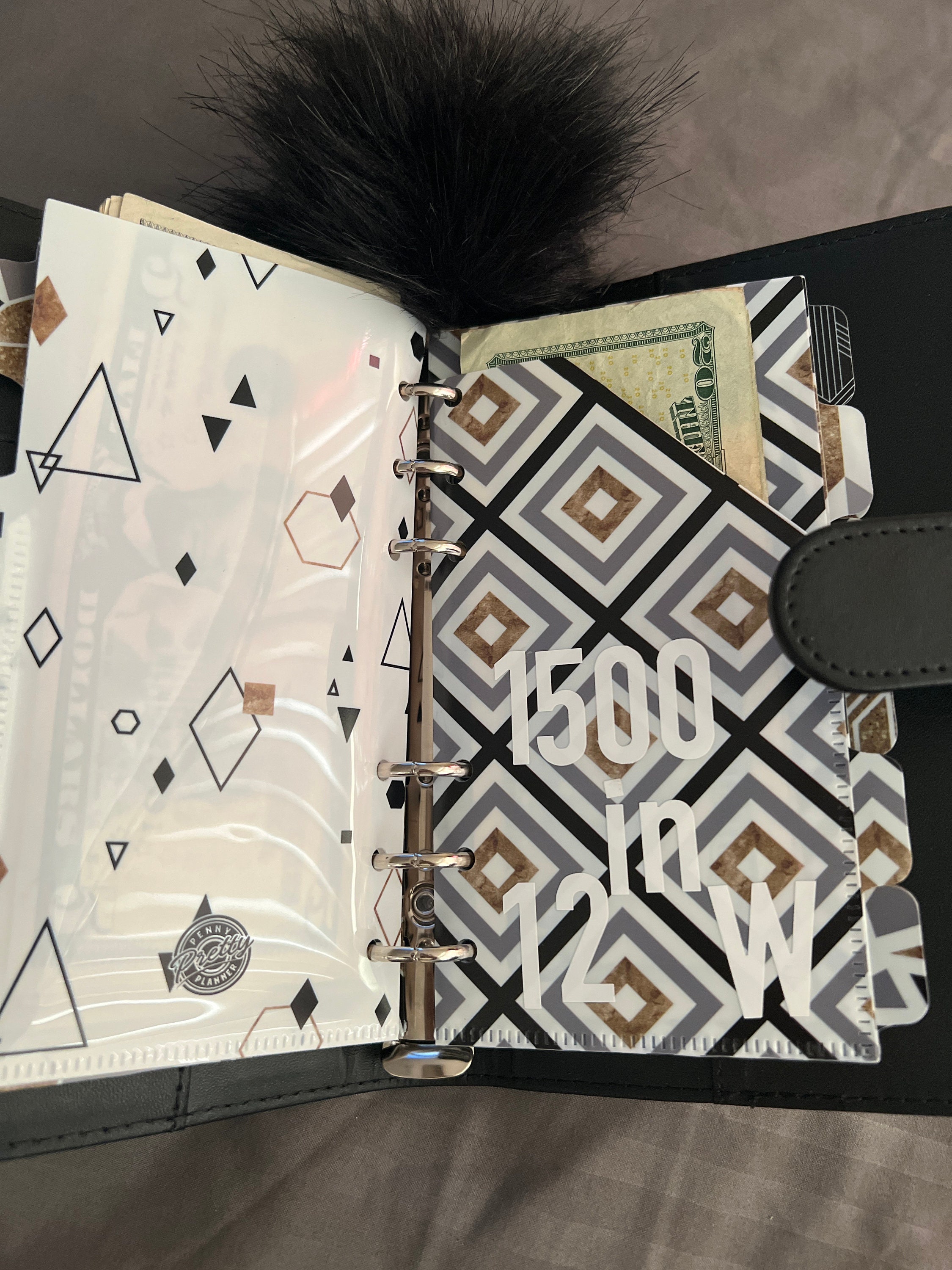 Custom Budget Binder, Cash Envelopes Savings Challenge, Expense ...