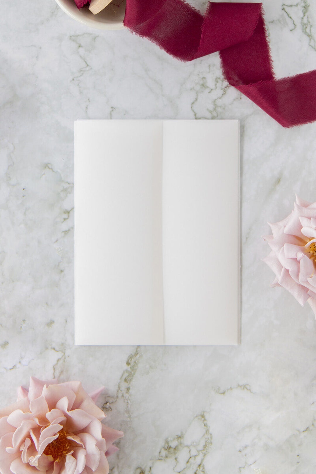 Plain Vellum Sleeve for 5x7 Invitations - Etsy