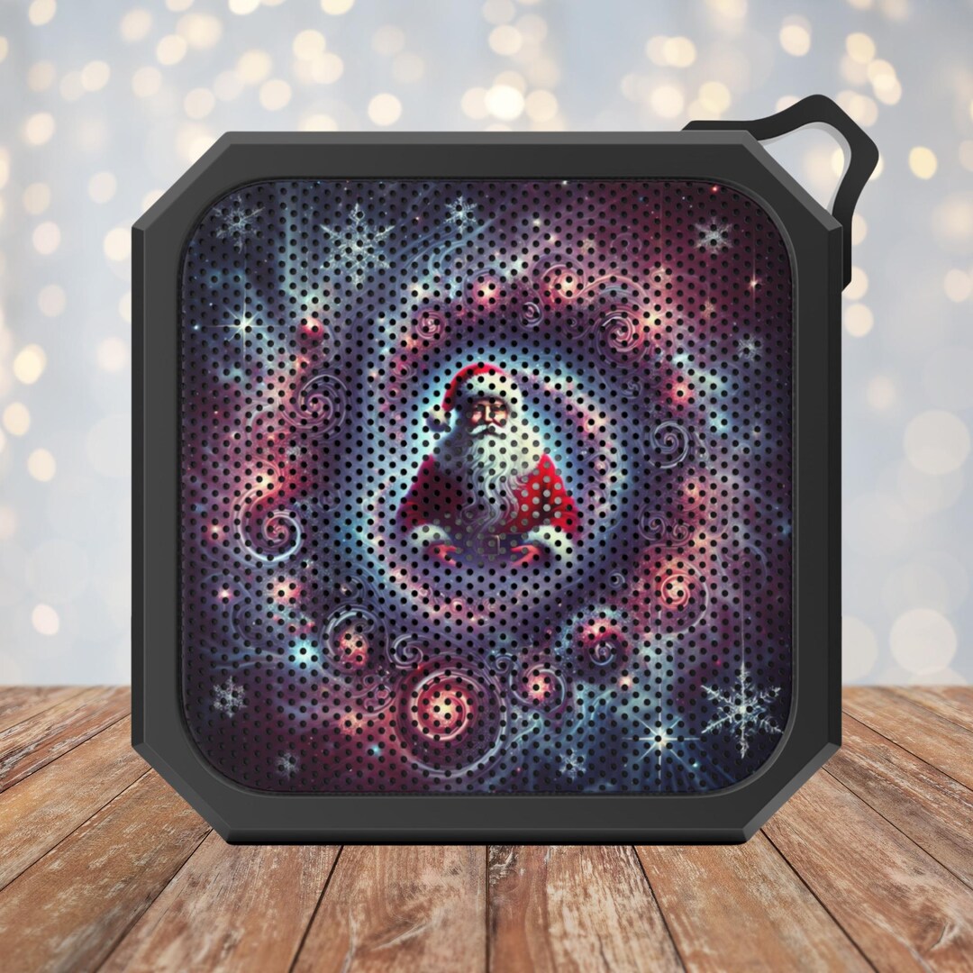 Santa Claus Bluetooth Speaker, Christmas Gift, Outdoor Speaker, Holiday ...