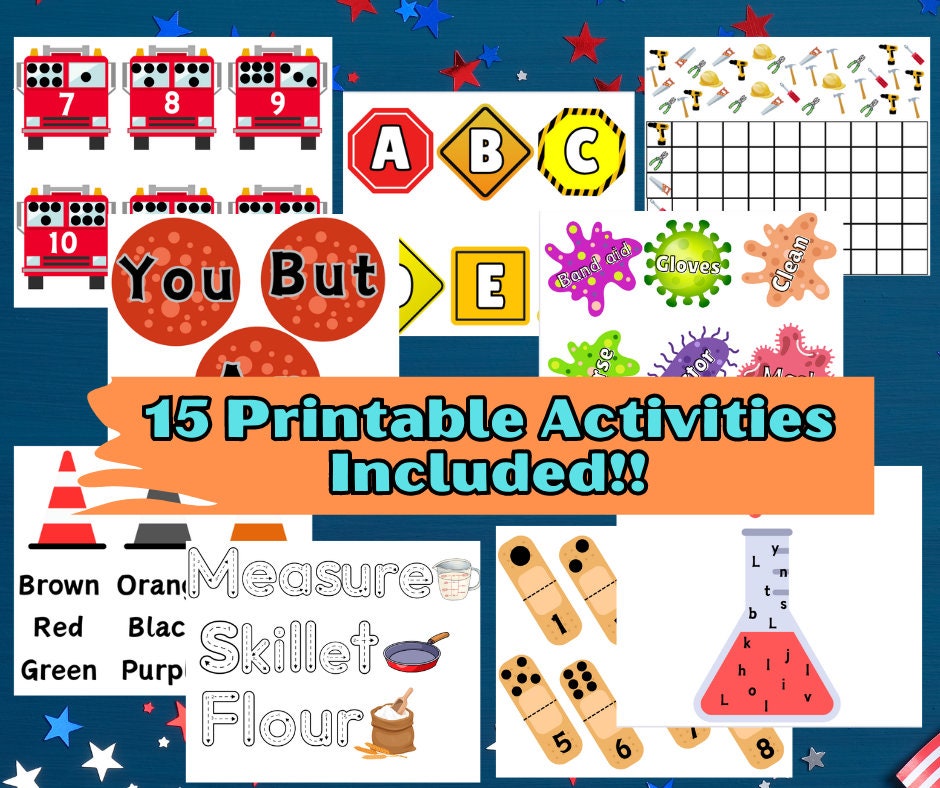 Labor Day! Preschool Lesson Plan - Etsy