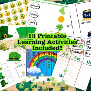 St. Patrick's Day! Preschool Learning Activities, Preschool Lesson Plan ...