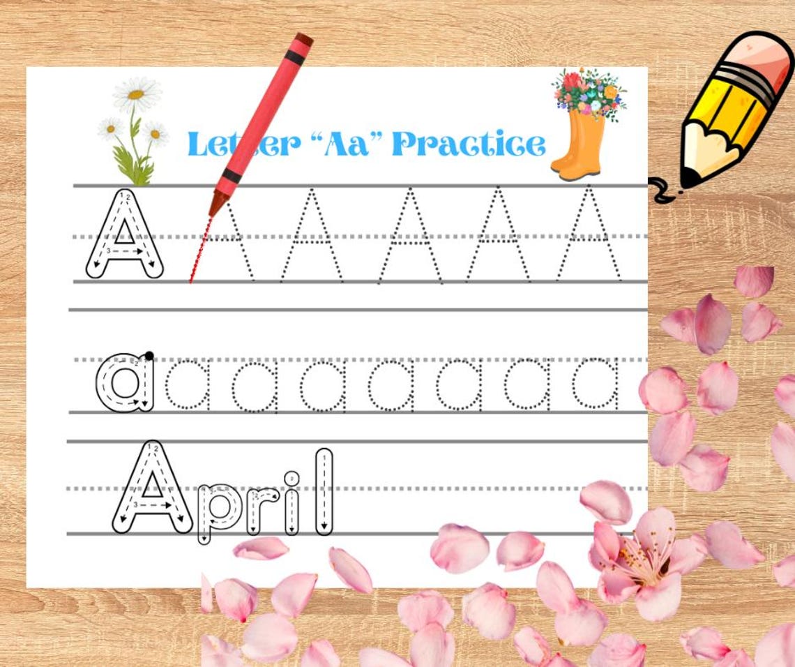 April Showers Bring May Flowers! Preschool Lesson Plan! - Etsy