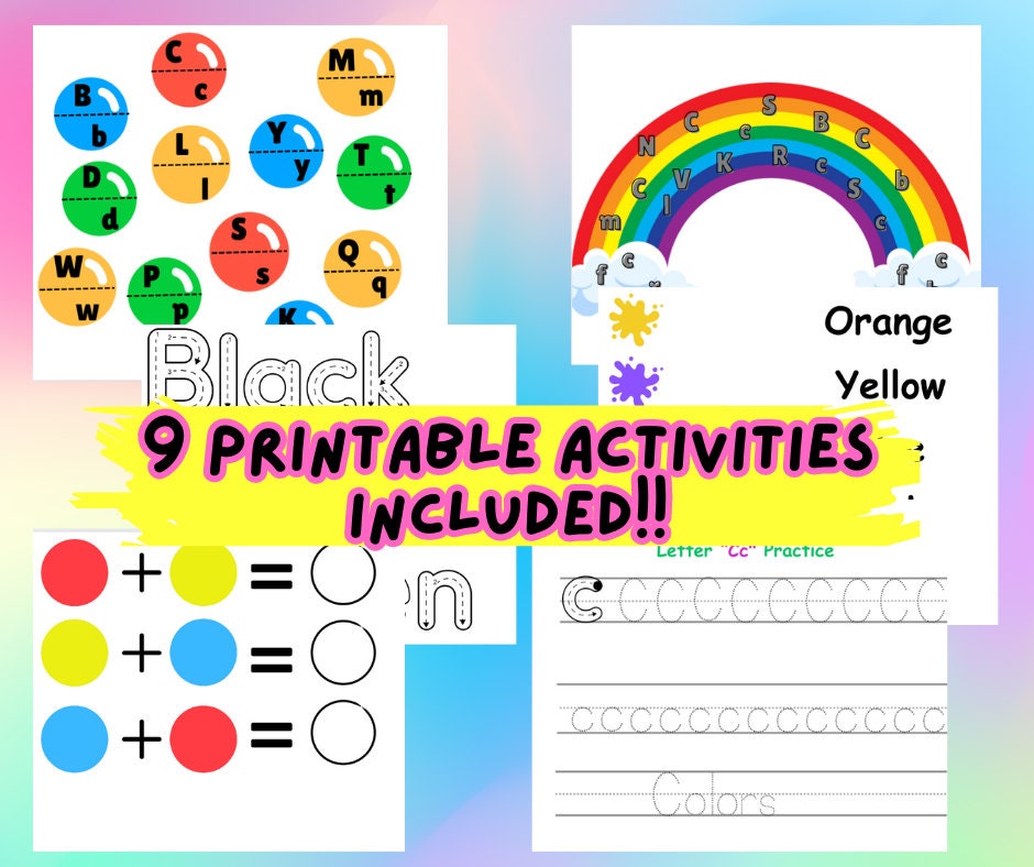 Colors! Learning Activities All About Colors! Giggling Einsteins ...