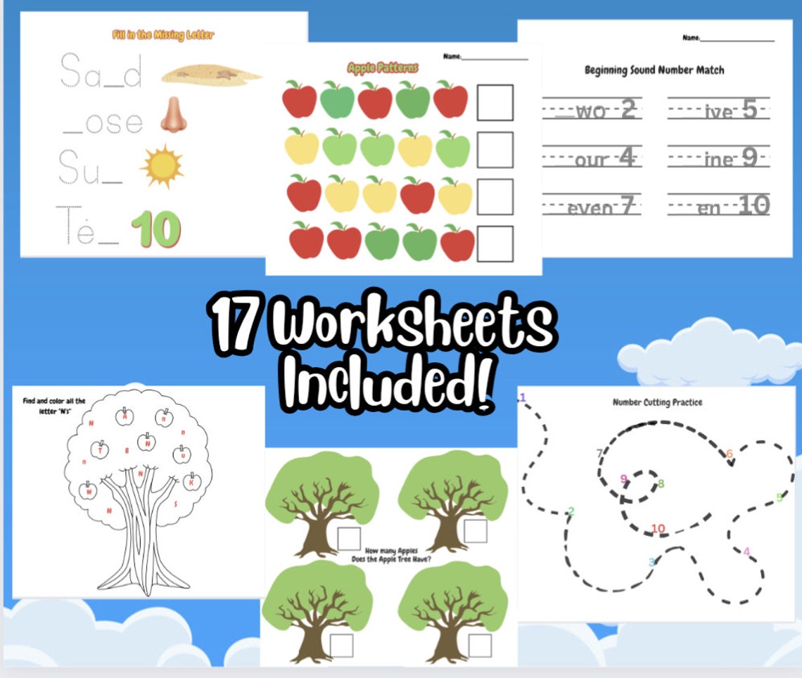 Prek Lesson Plan All About Numbers for Preschool and Kindergarten - Etsy