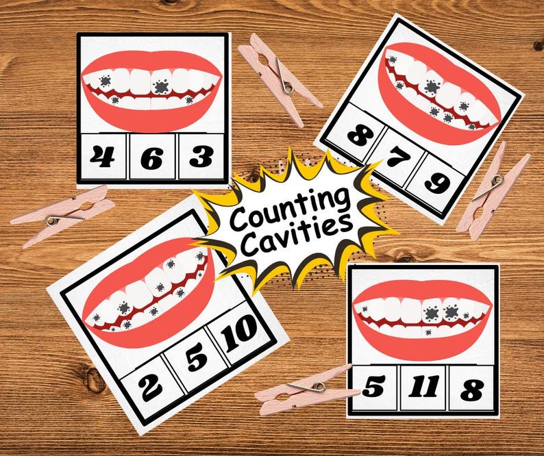 Dentist Week! Educational Printable Lesson Plan! - Etsy