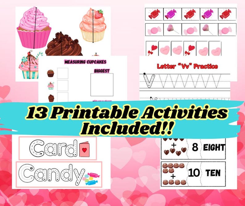 Valentines! Week Lesson Plan! - Etsy