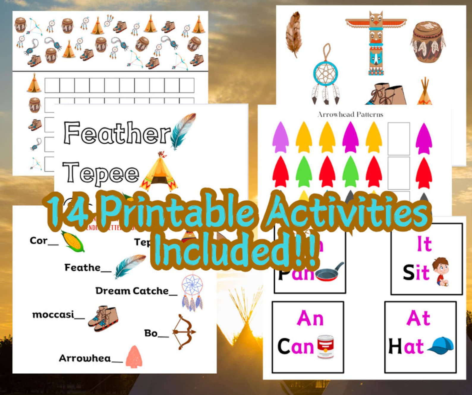 Native American Heritage Lesson Plan - Etsy