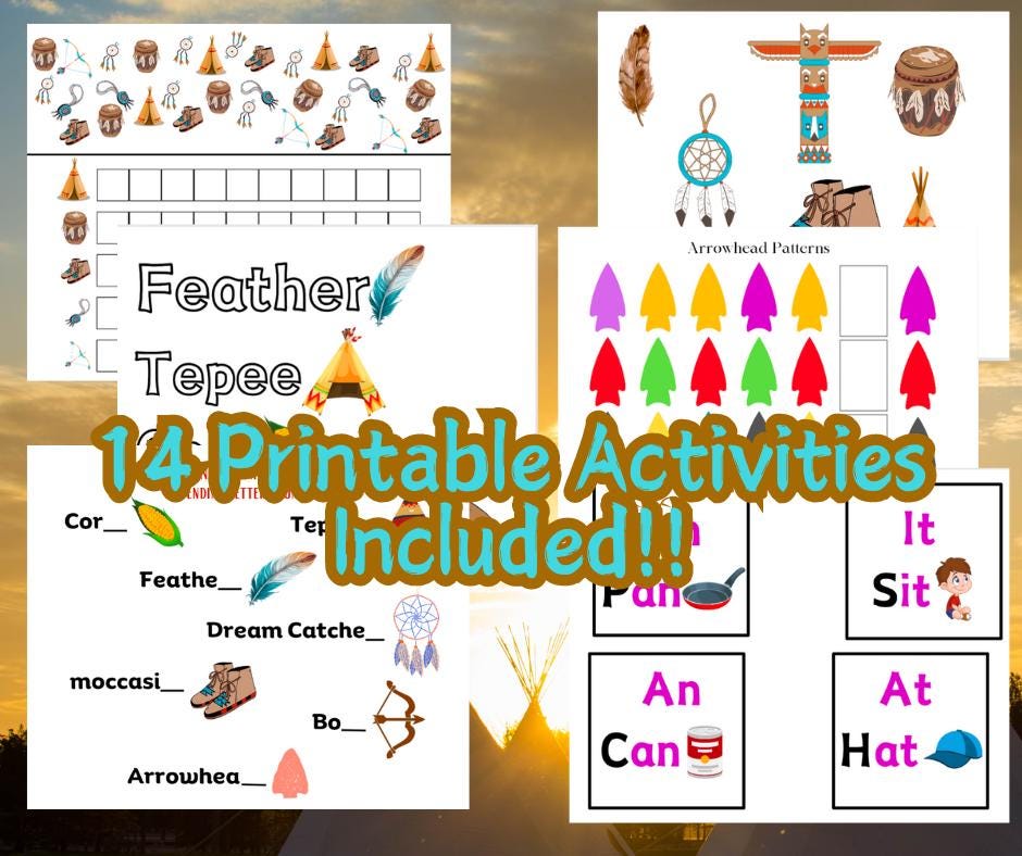 November Preschool Lesson Plans: Thanksgiving & Fall Themes (printable ...
