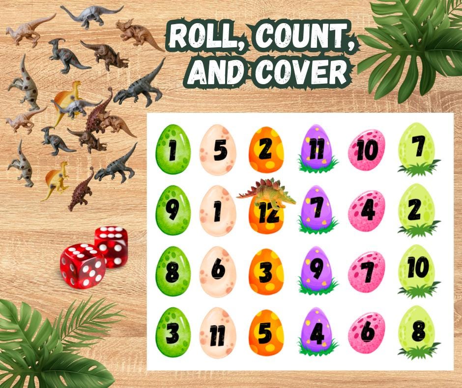 Dinosaur Lesson Plan for Preschool and Kindergarten Students - Etsy