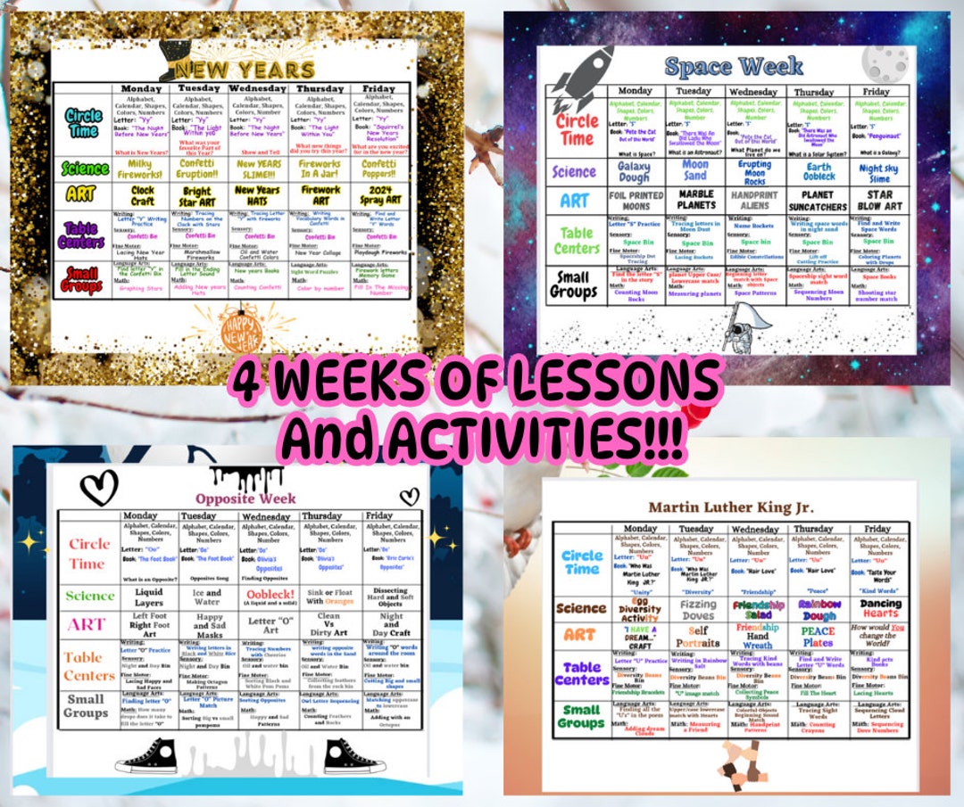 January Bundle! Full Month of Educational Activities!! - Etsy