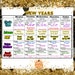 NEW YEARS!! Prek Lesson Plan - Etsy