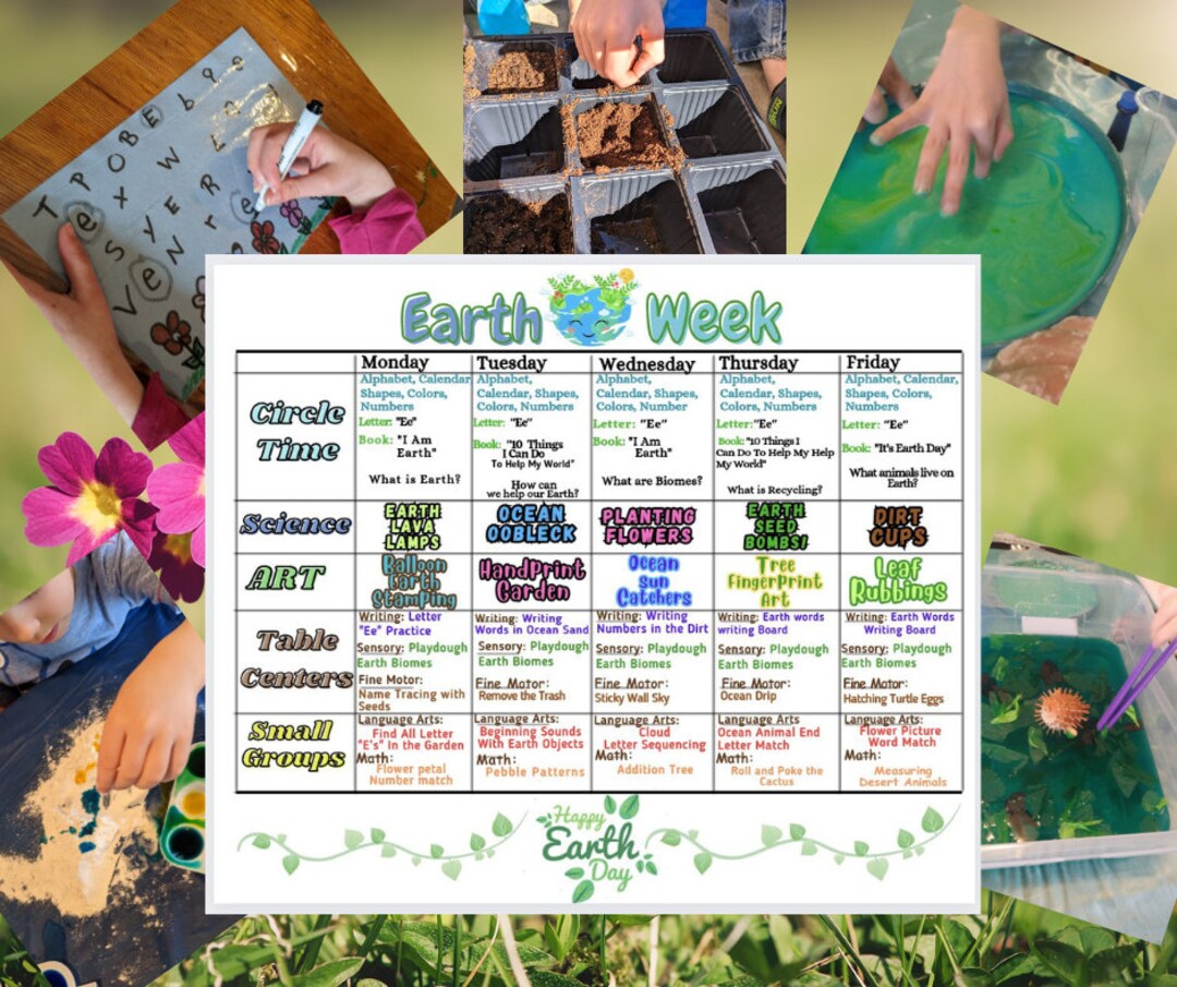 Earth Week Lesson Plan - Etsy