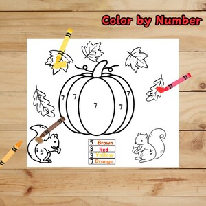October Lesson Plan Printable/educational Activities/preschool Autumn ...