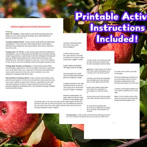 Johnny Appleseed Week Long Lesson! Full of Hands-on Activities for ...