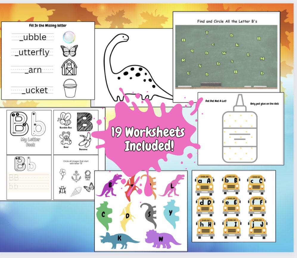 Back to School! Educational Activities! Full Week Lesson Plan! Instant ...