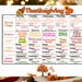 Thanksgiving Week! Full Week Printable Lesson Plan, Preschool ...
