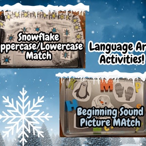 Winter Activities for Preschool/5-day Lesson Plan With Crafts, Literacy ...