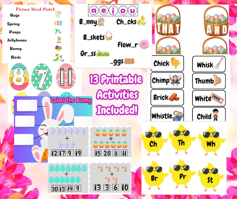 Easter!!! Educational Lesson Plan All About Easter! - Etsy