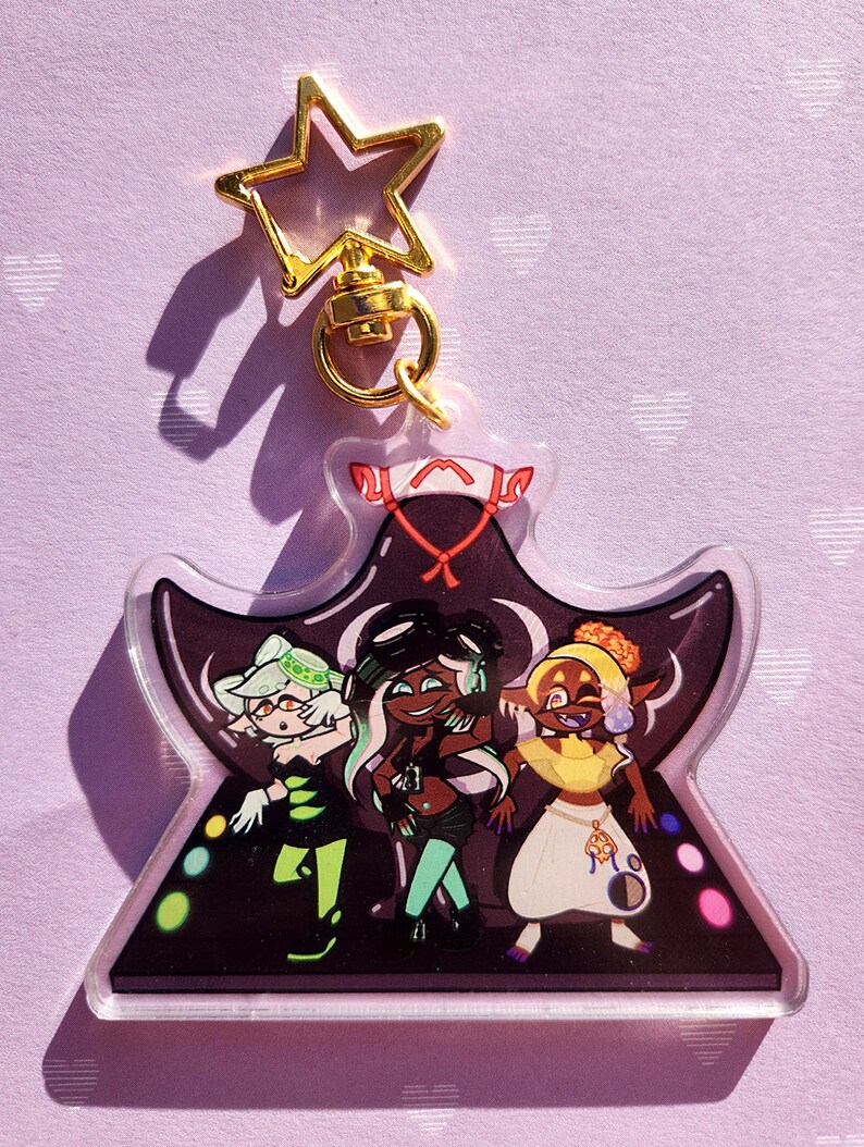 Splatoon Idols Acrylic Charm - Etsy