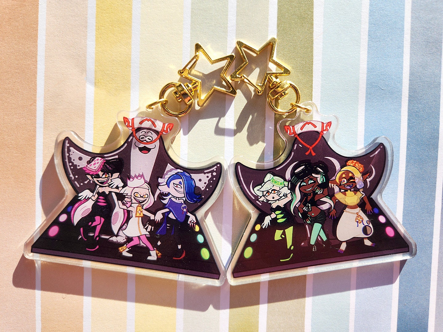 Splatoon Idols Acrylic Charm - Etsy