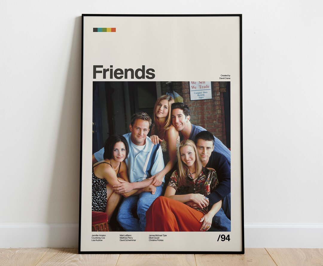 Friends Poster Print Tv Show Poster Print Friends Poster Tv - Etsy