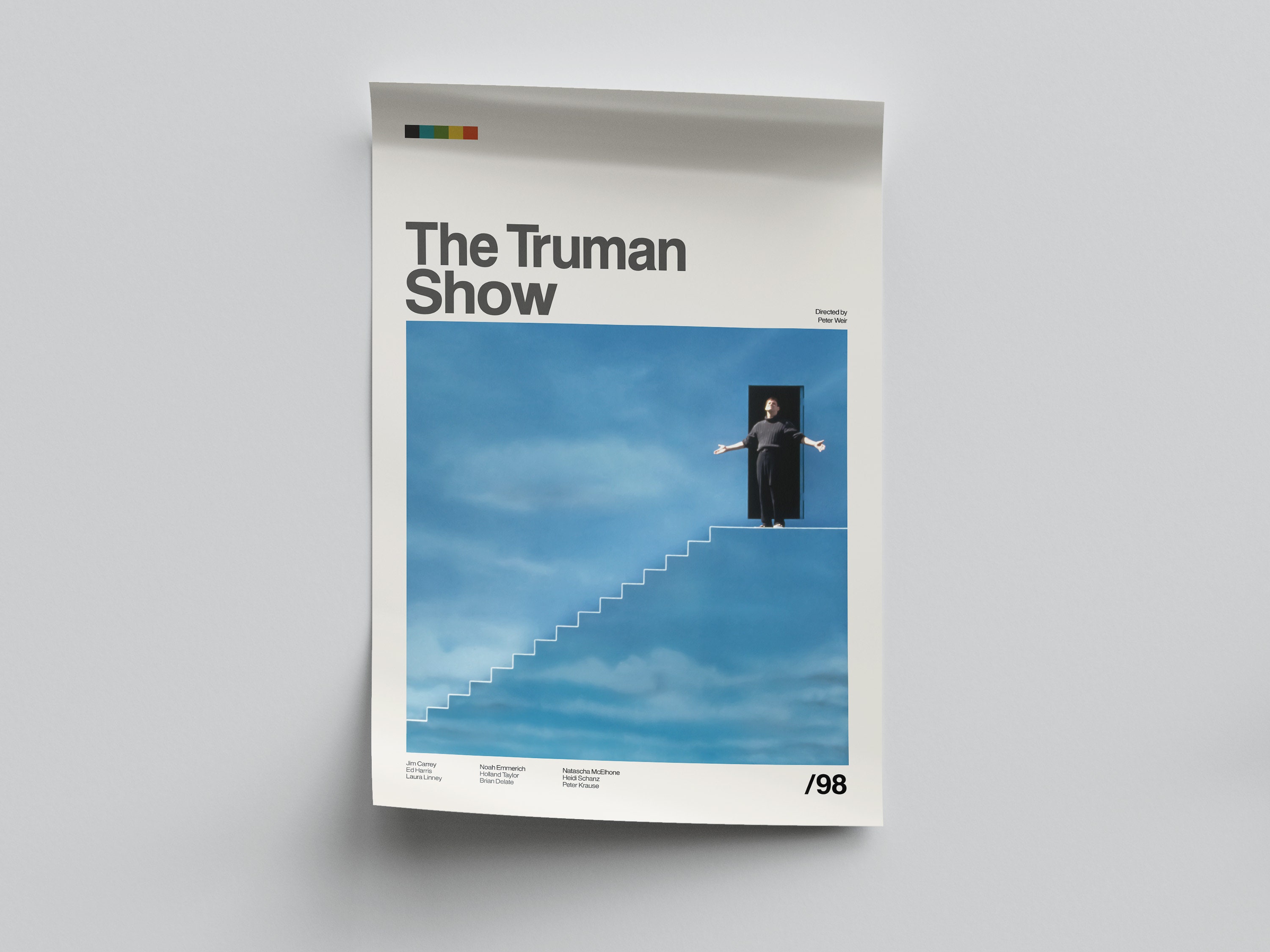 The Truman Show Poster Tv Show Poster Designed & Sold By Greg Jones