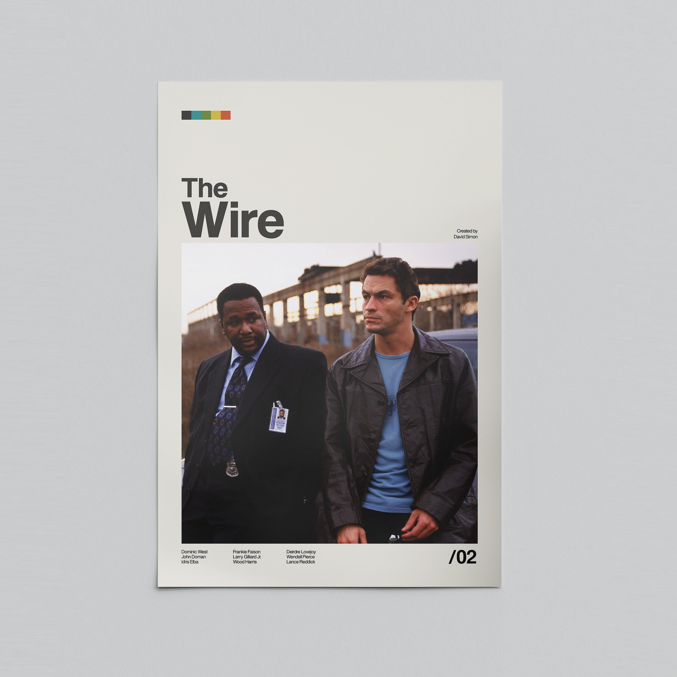 The Wire Tv Show Poster sold by DaviAlvarez | SKU 40265351 | 70% OFF ...