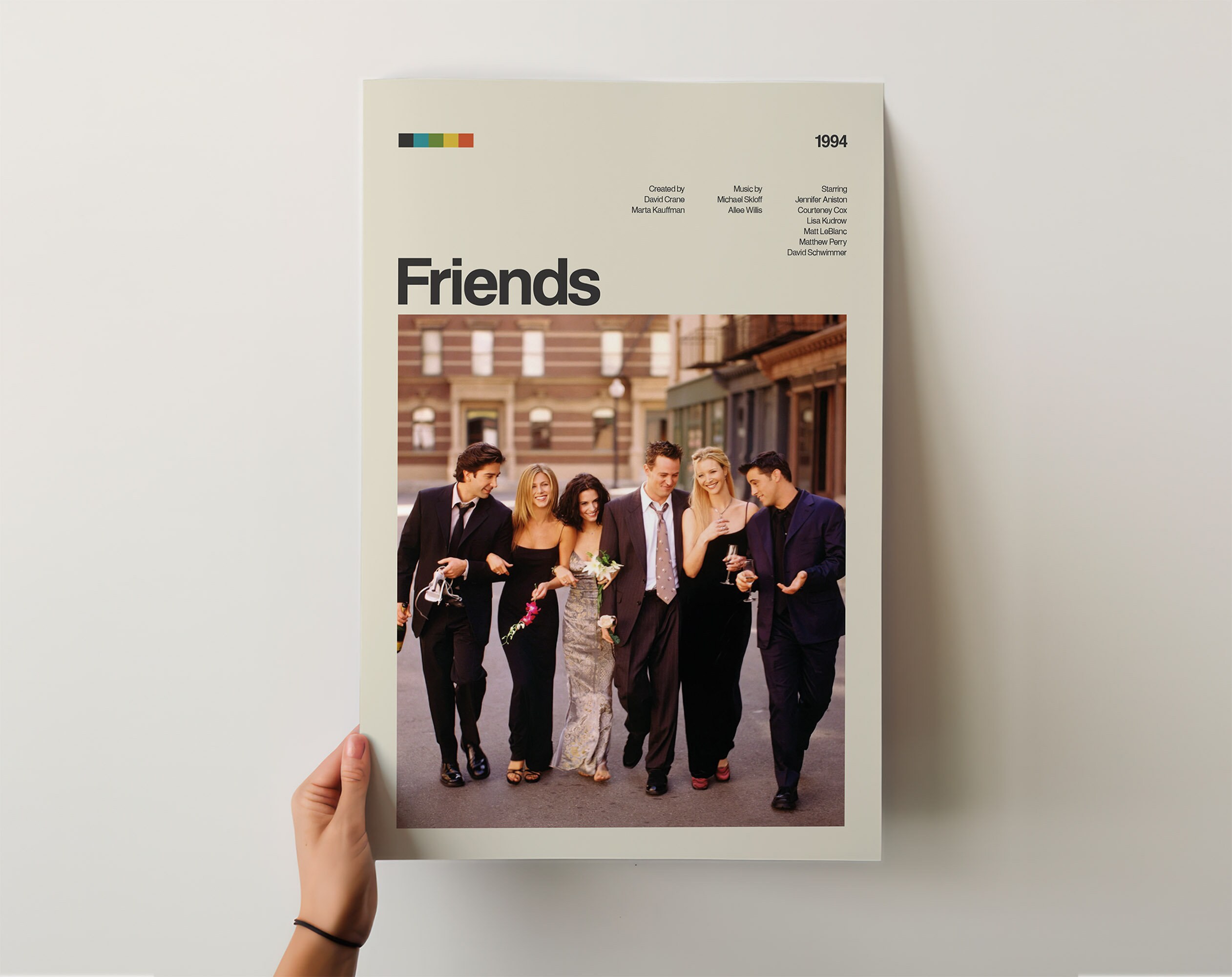 Friends Poster Print, Tv Show Poster Print, Friends Poster, Tv Series ...