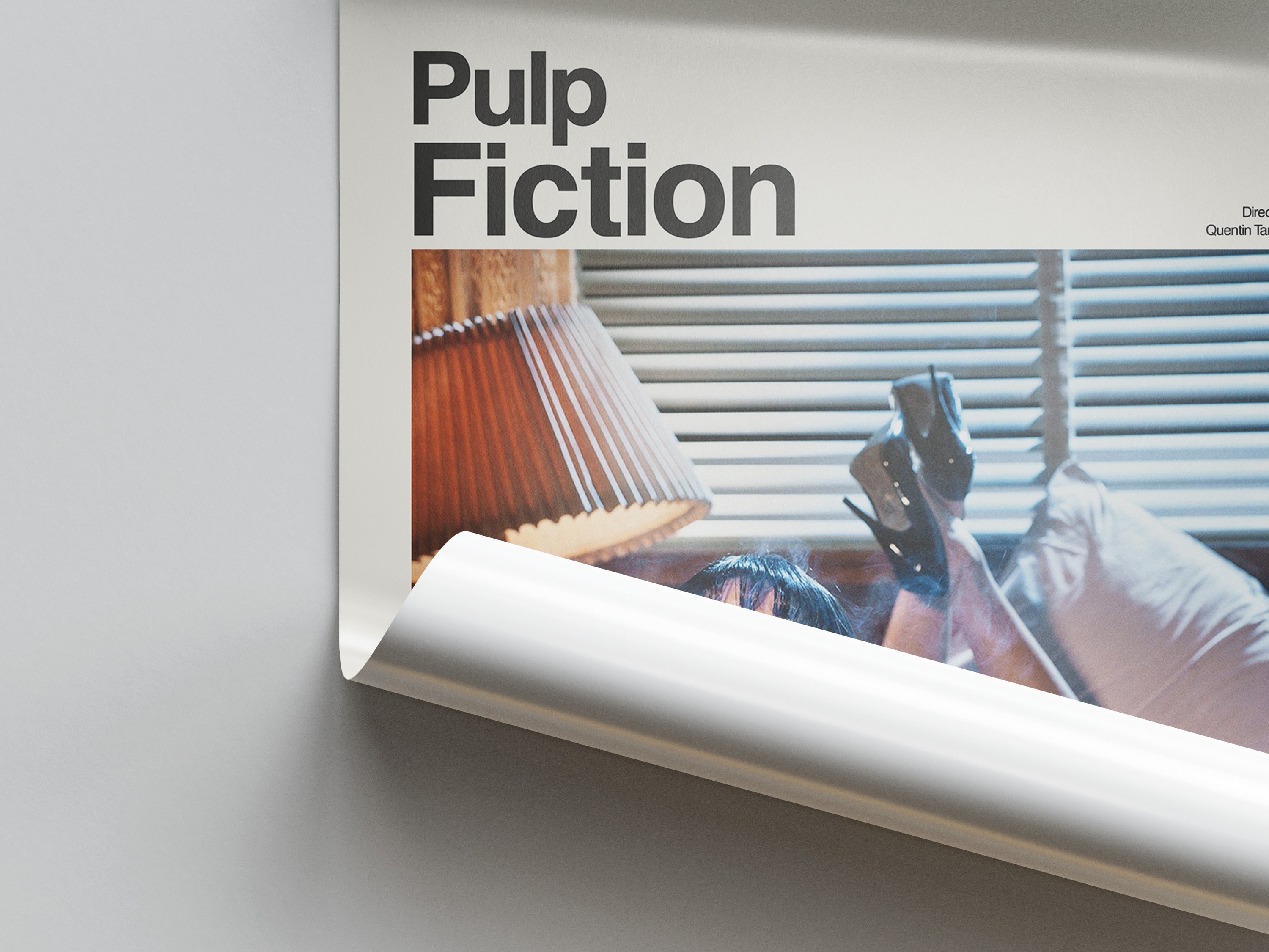Pulp Fiction Poster Print, Movie Poster Print, Pulp Fiction Poster ...