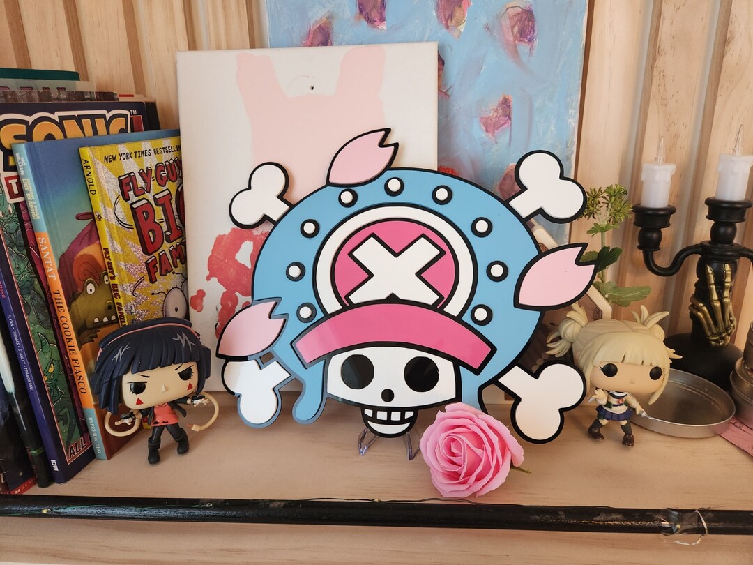 Anime Wall Art Pirate Jolly Roger Cute Kawaii, Otaku Pirate Jolly Roger ...