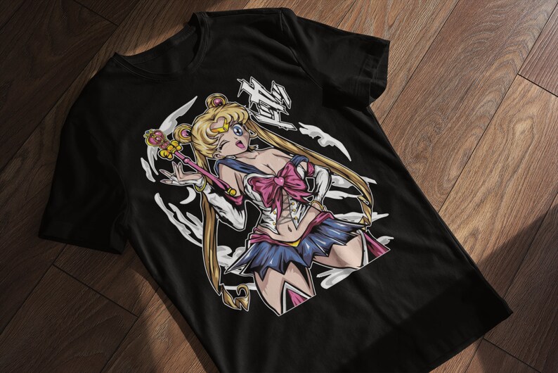 Waifu T-shirt, Japanese Streetwear, Unisex Anime T-shirt, Graphic Anime ...