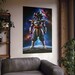 Unique Anime Art Prints - African American Characters in Dynamic Poses ...
