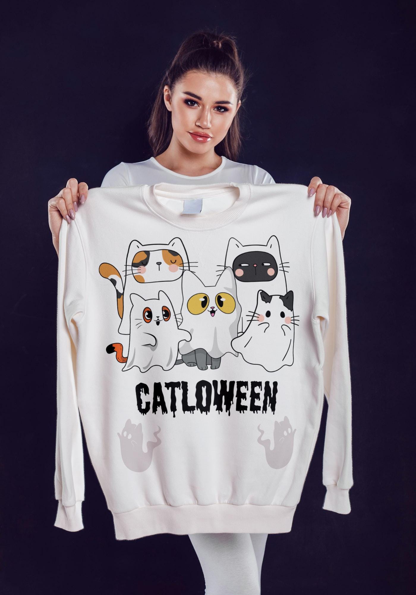 Catloween Png, Funny Halloween Png, Halloween Cat Png, Halloween Png ...