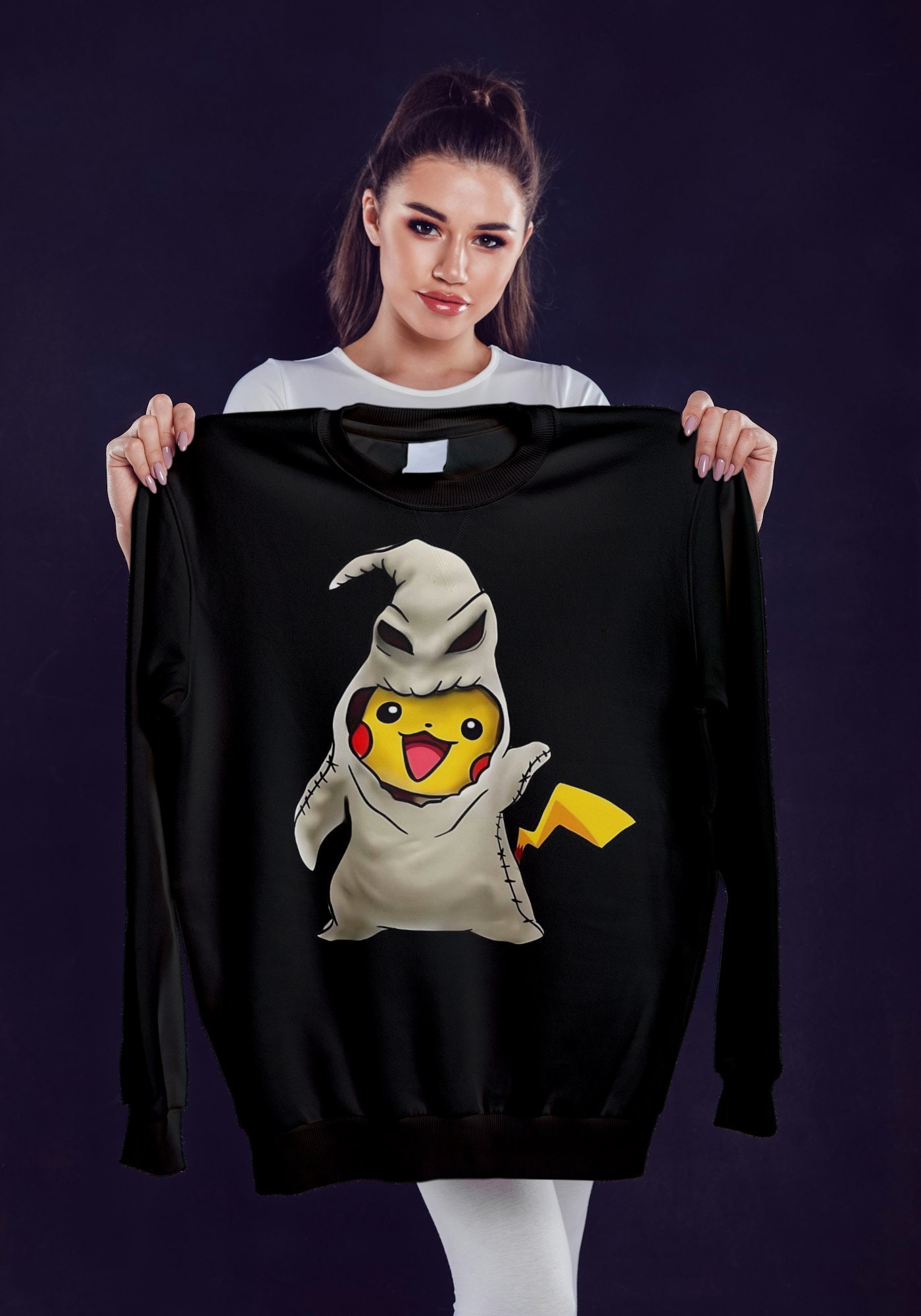 Pikachu Horror Halloween PNG, SVG, JPEG, Oogie Boogie, Halloween Gifts ...