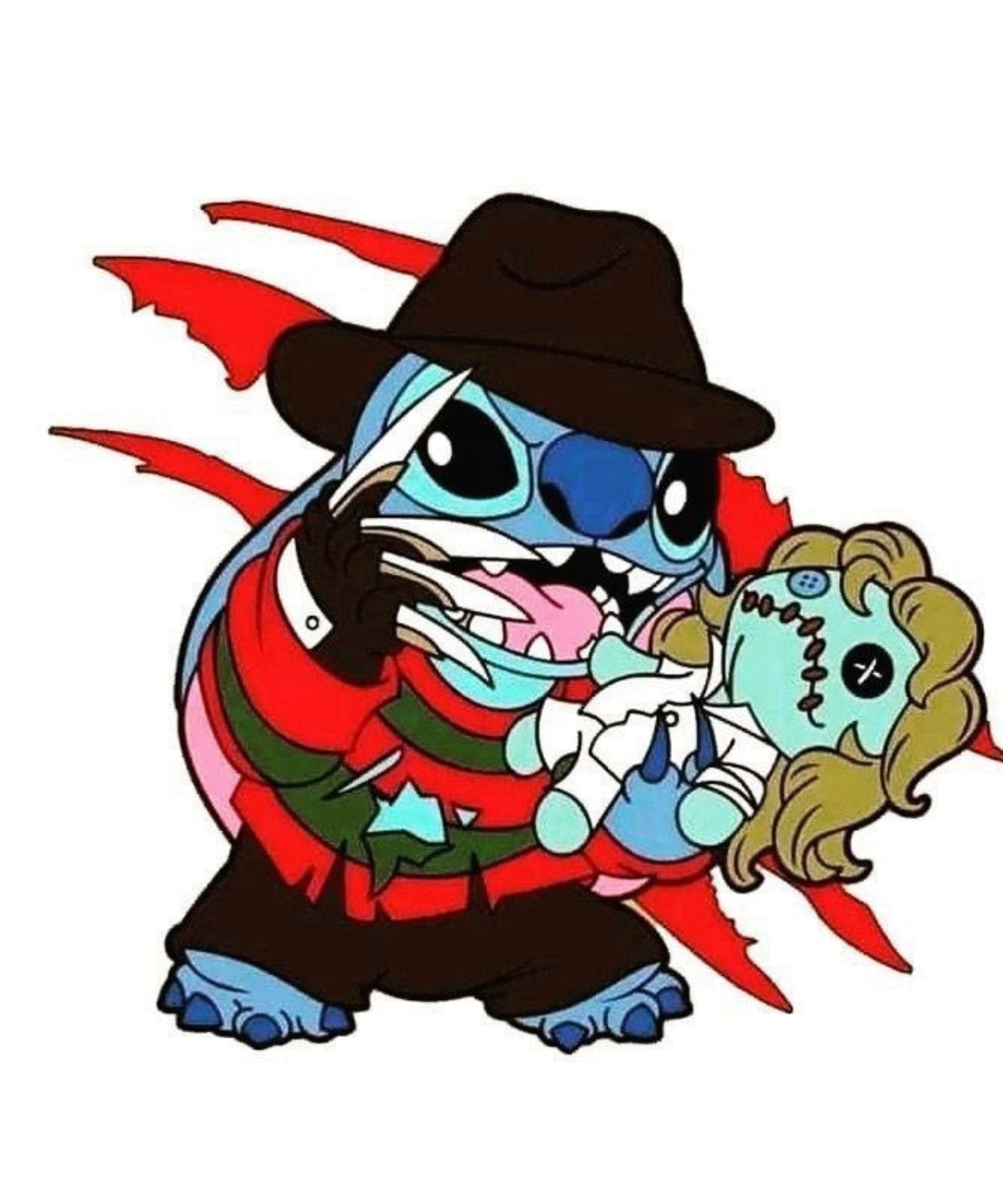 Stitch Horror Character Bundle Svg, Stitch Svg Bundle, Stitch Svg ...