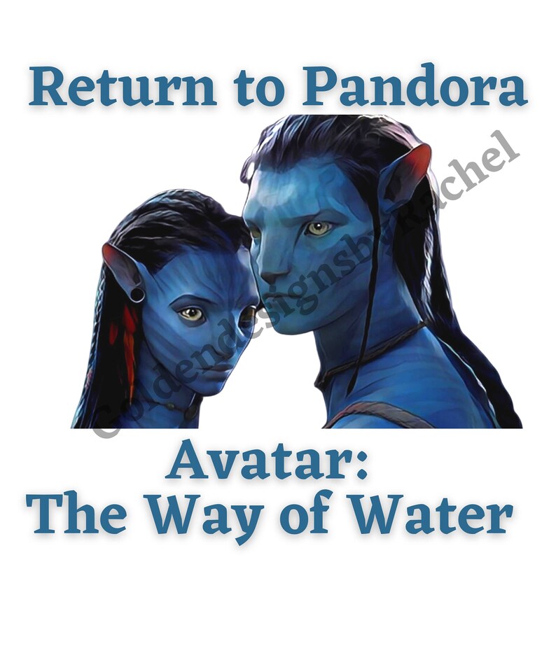 Avatar: the Way of Water PNG File Avatar, Pandora PNG, Instant Download ...