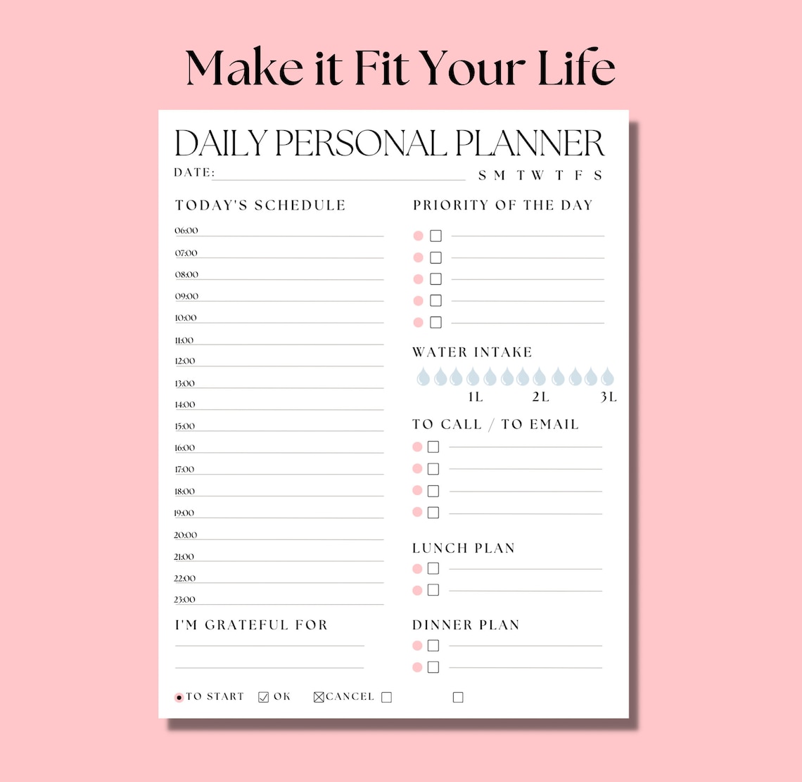 Pink 75 Hard Challenge / Harder 75 Soft / Digital Print / 75 Hard ...