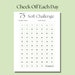 75 Soft, Habit Tracker, 75 Soft Challenge, 75 Soft Template, Daily ...
