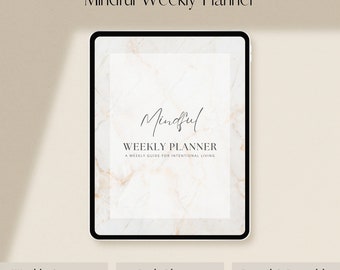 Mindful Planner - Etsy