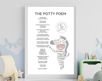 Funny Toilet Poem - Etsy
