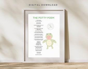 Funny Toilet Poem - Etsy
