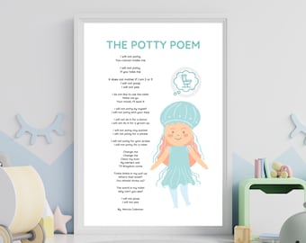 Funny Toilet Poem - Etsy