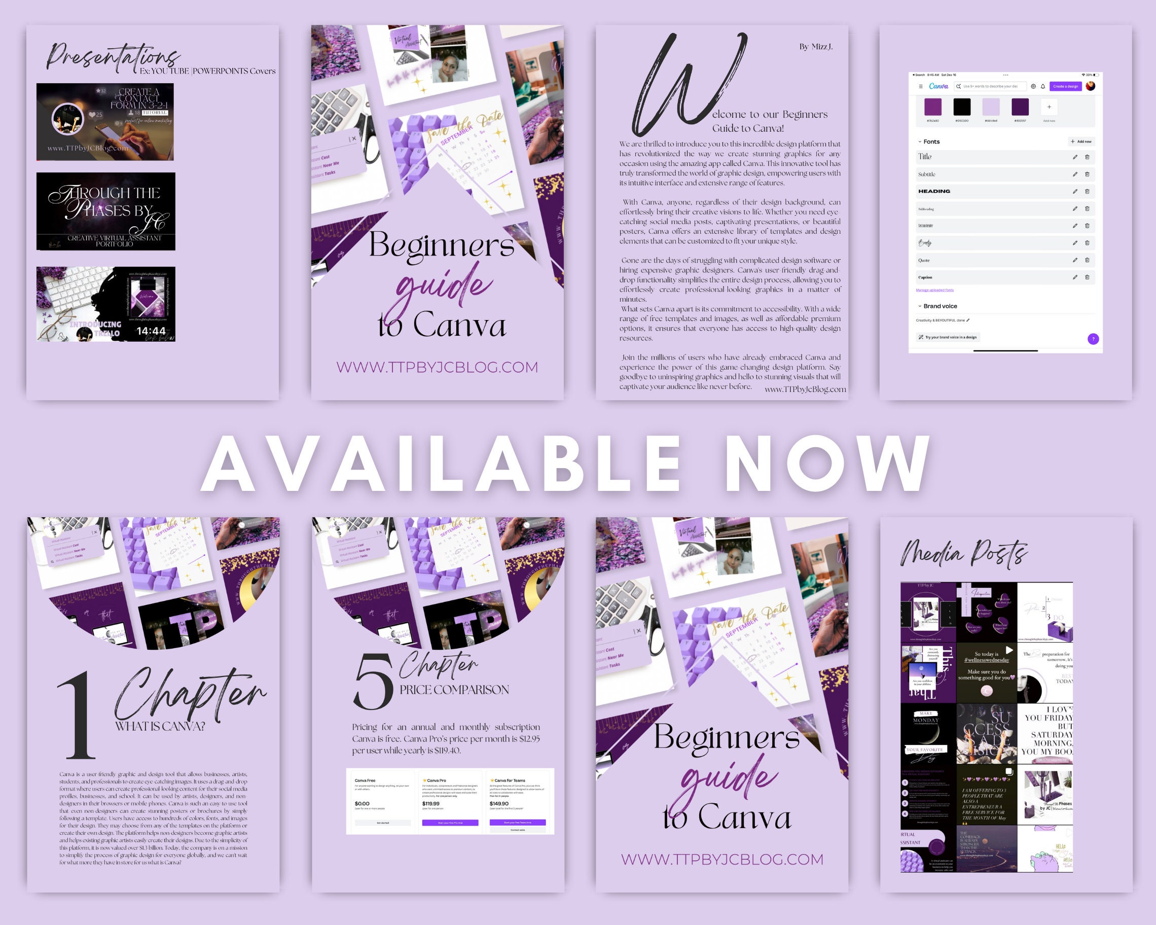 Canva Beginners Guide Canva Basic Guide How to Use Canva Getting Started Brand Your Business and ...